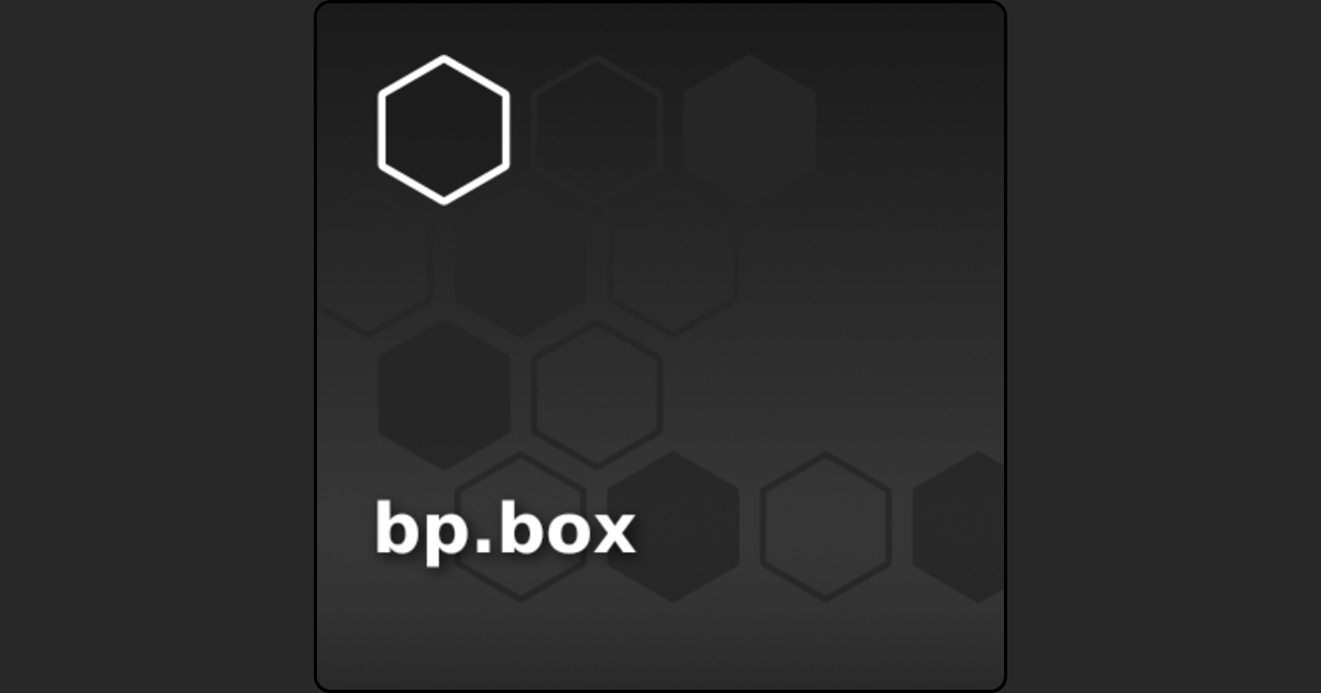 bp.box - Profile | .box